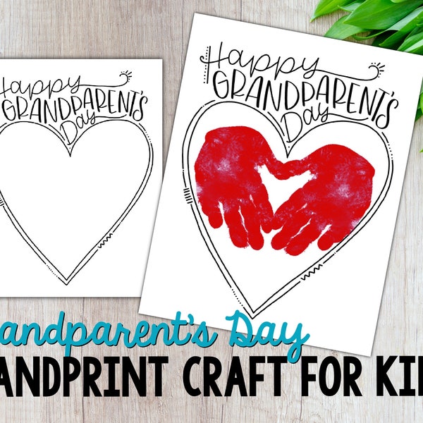 Grandparent Day Craft - Etsy