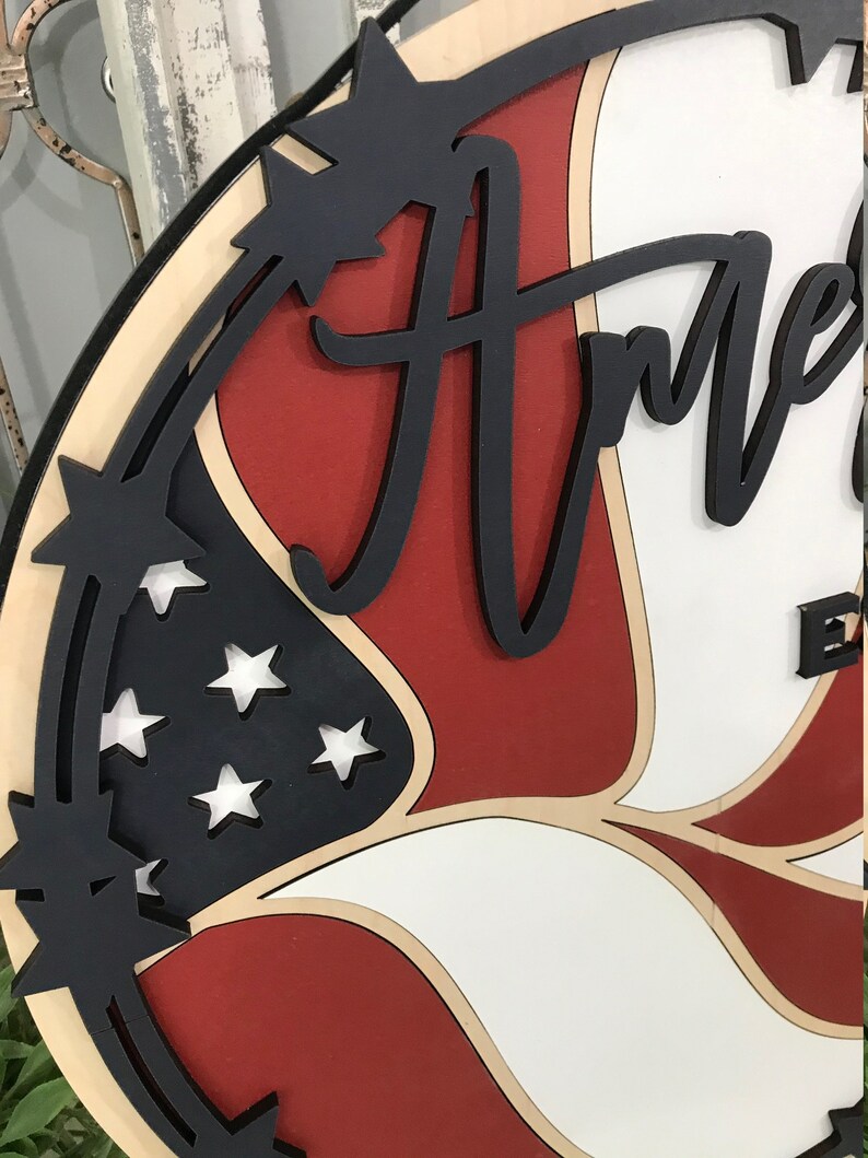 SVG Digital Instant Download Laser Cut File America 1776 - Etsy