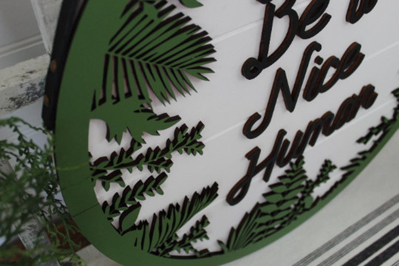 SVG Digital Instant Download Laser Cut File Be A Nice Human - Etsy