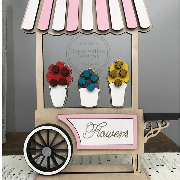 Flower Cart - Etsy