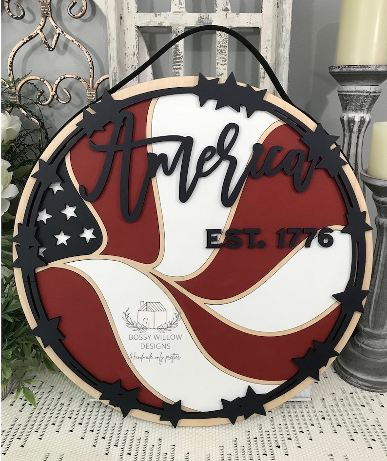 SVG Digital Instant Download Laser Cut File America 1776 - Etsy