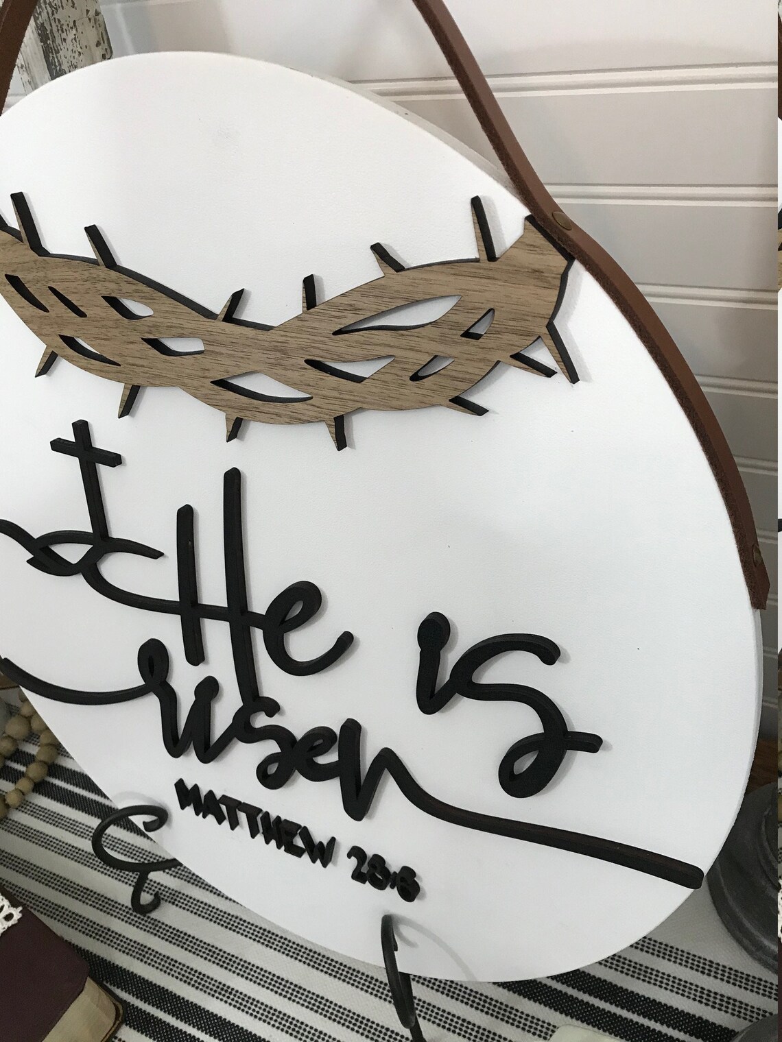 He is Risen SVG Laser Cut File Instant Digital Download Round - Etsy Canada