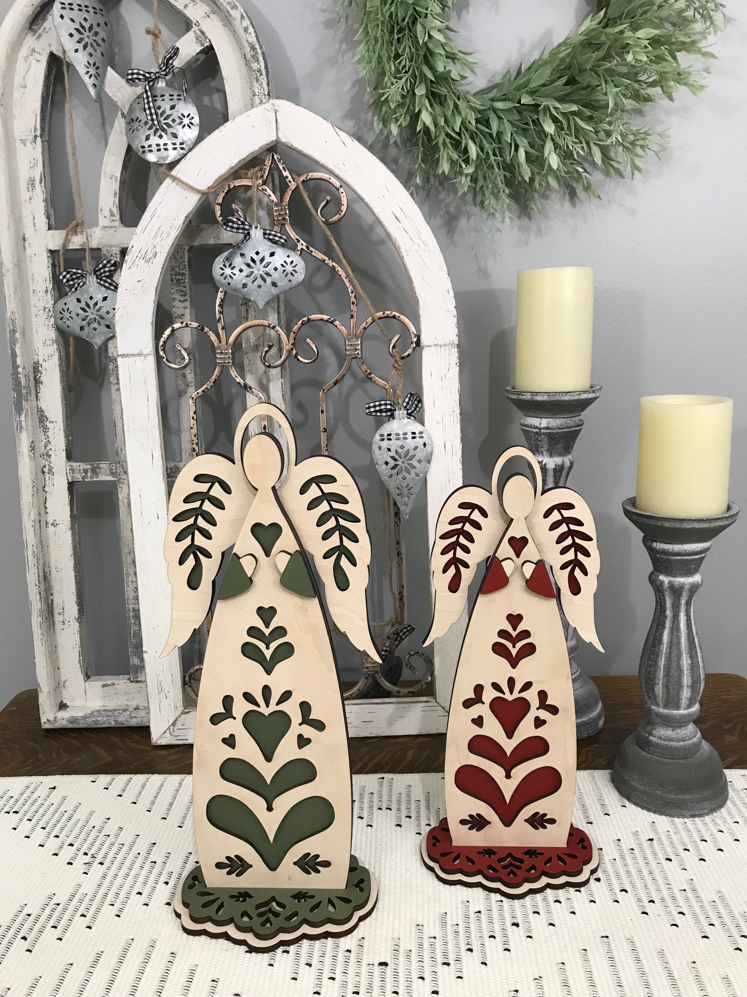 SVG Digital Instant Download Laser Cut File Scandinavian Folk Art ...
