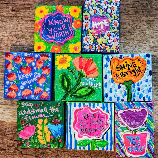 Canvas Magnets - Etsy