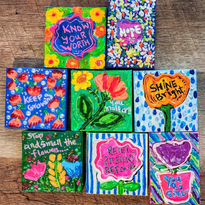 Canvas Magnets - Etsy