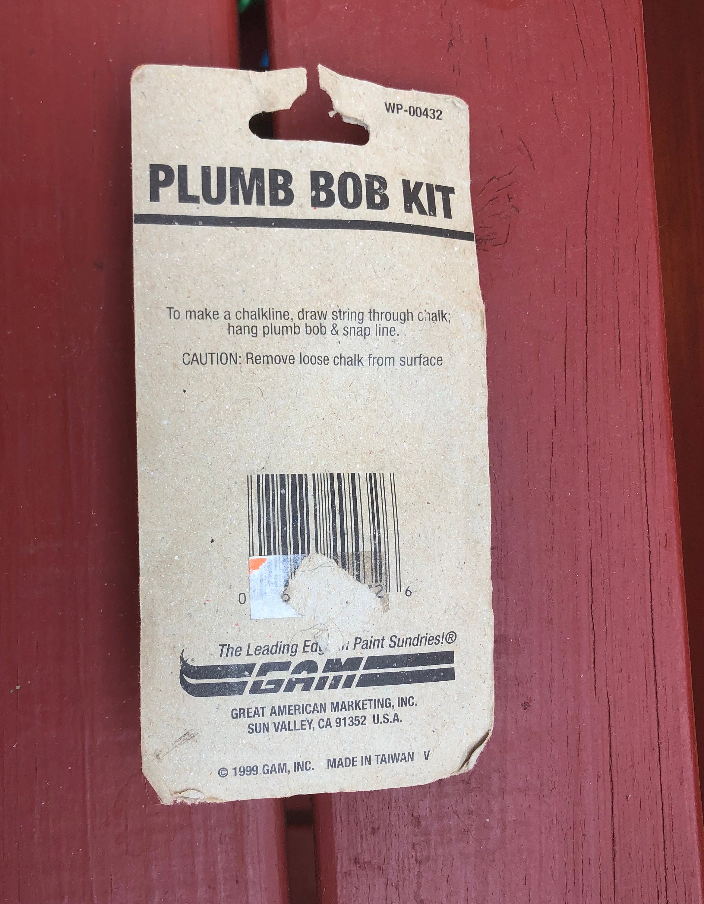 Vintage Plumb Bob Kit 1999 - Etsy