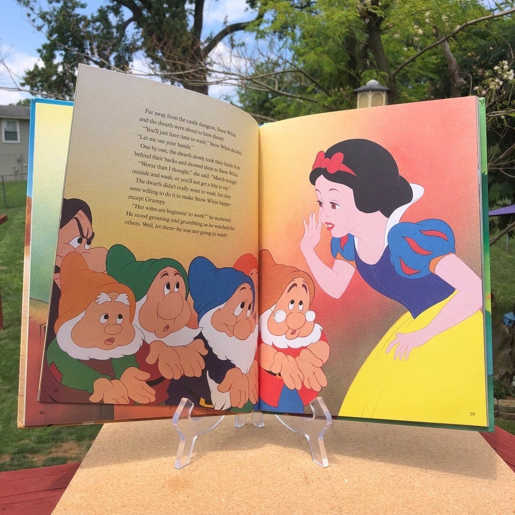 Walt Disney Snow White Book. 1993 - Etsy