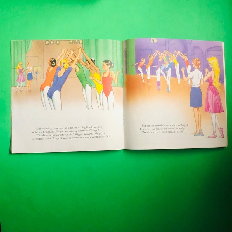 Dear Barbie Dance, Ballerina Golden Look-look Book 1995 - Etsy