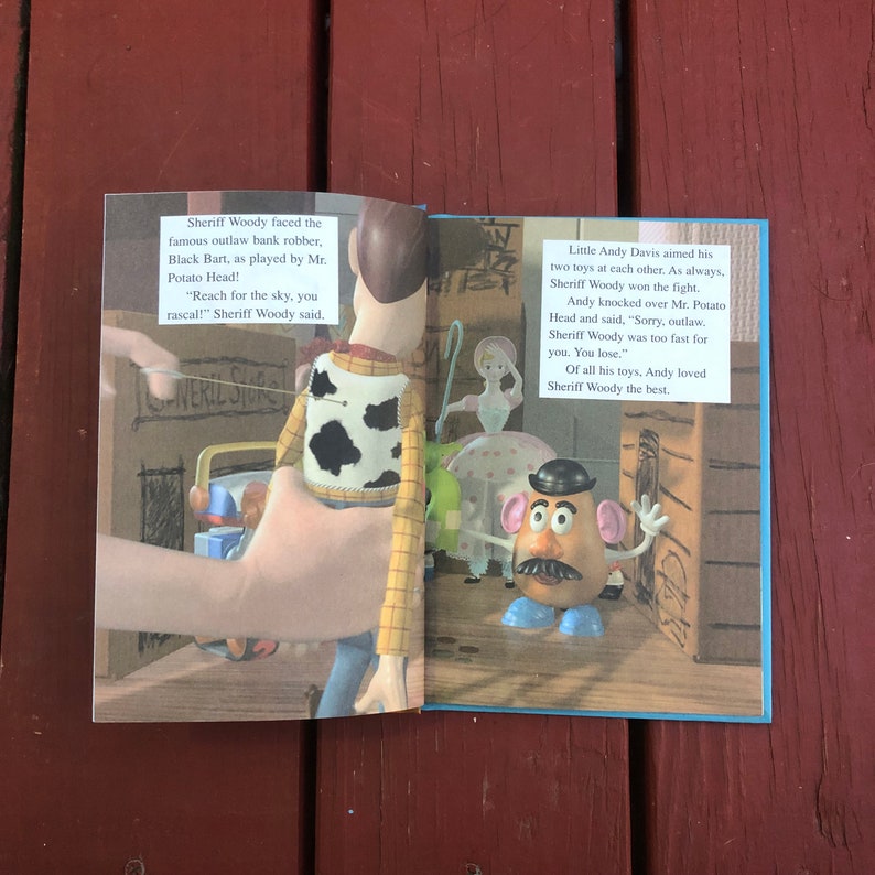 Toy Story disney's Wonderful World of Reading 1999 - Etsy