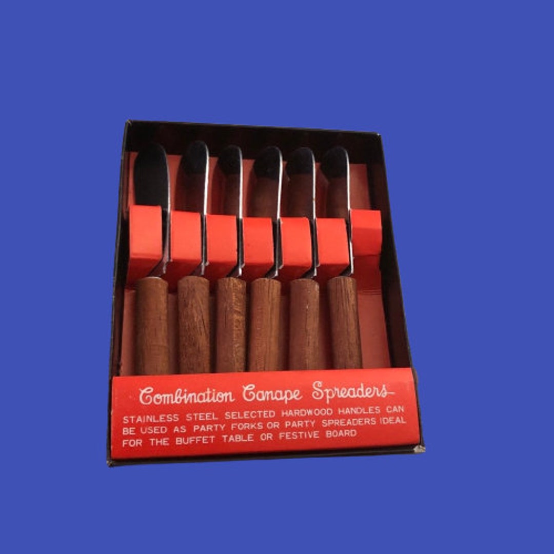 Vintage Combination Canapé Spreaders - Etsy