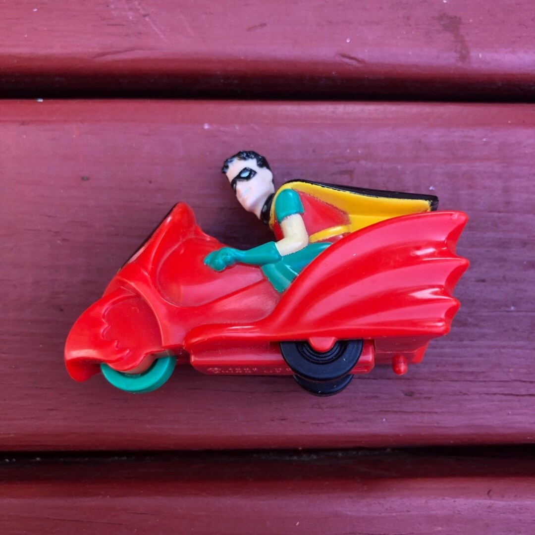 Vintage 1993 Robin the Boy Wonder on Motorcycle Figure DC Batman - Etsy