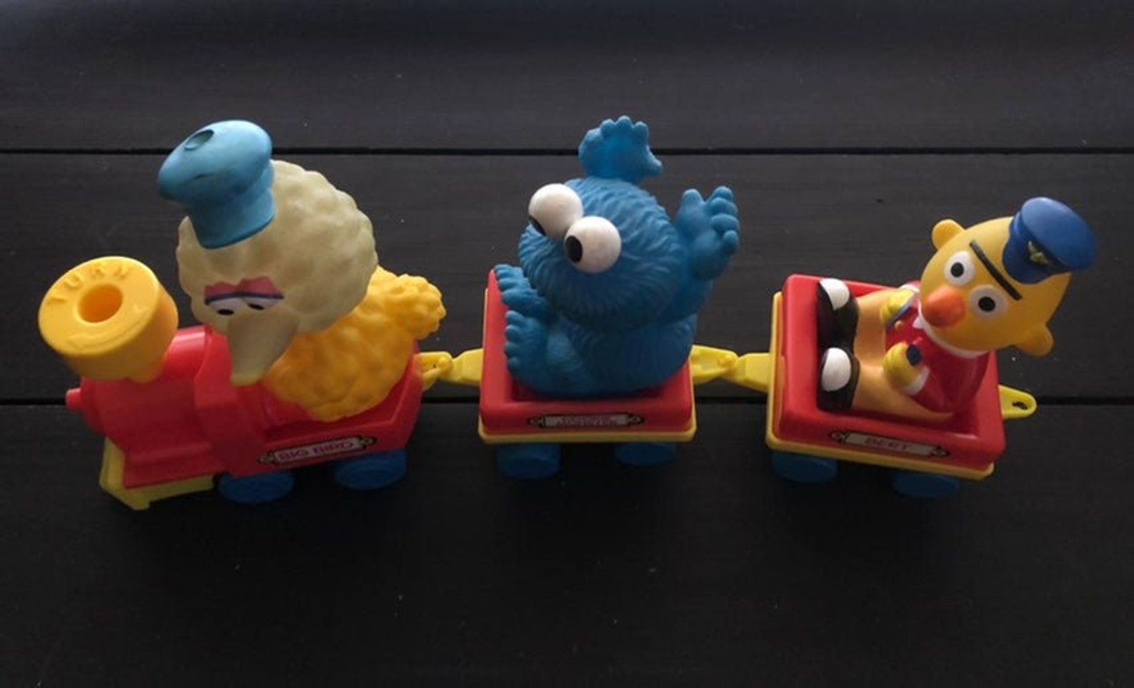 Illco Sesame Street Vintage Train Wind up Toy VINTAGE | Etsy