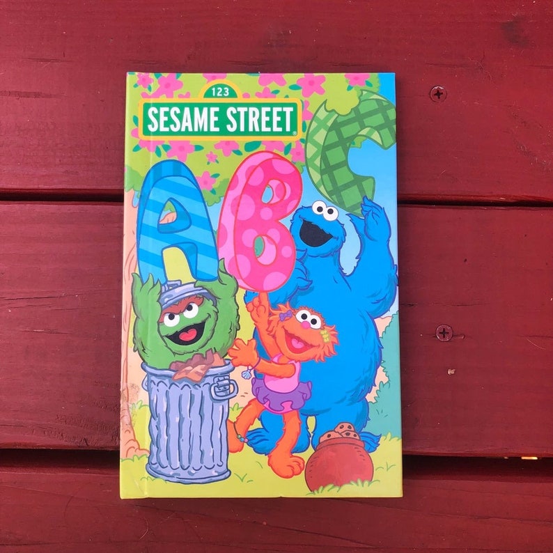 Sesame Street ABC Book 1996 - Etsy