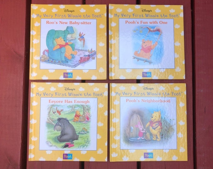 Disney's My Very First Winnie the Pooh Set of 4 Books From 1999 - Etsy Disney's My Very First Winnie the Pooh Set of 4 Books From 1999 - Etsy