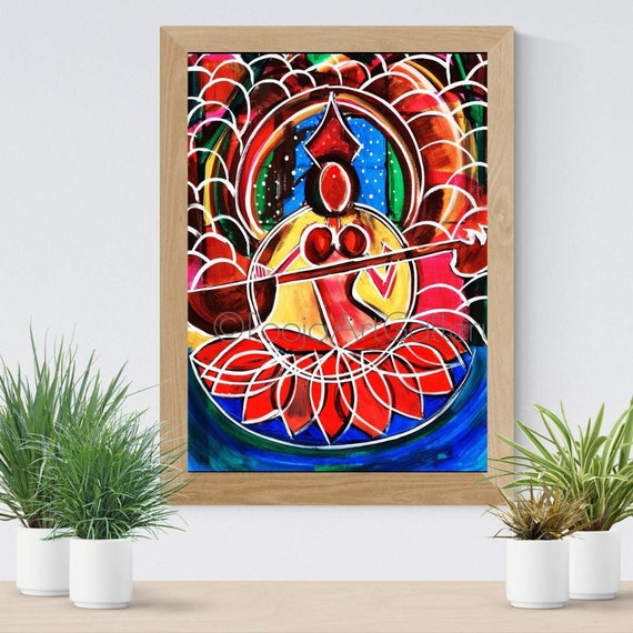 Indian Abstract Oil Paintings