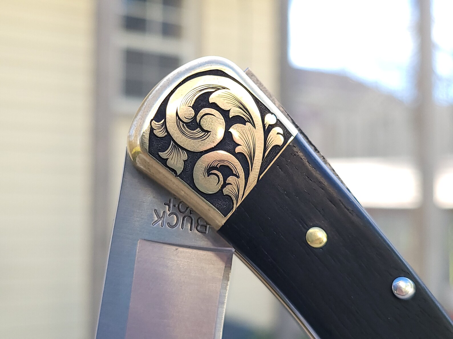 Buck 110 Folder Hand Engraved Single Edition fox - Etsy