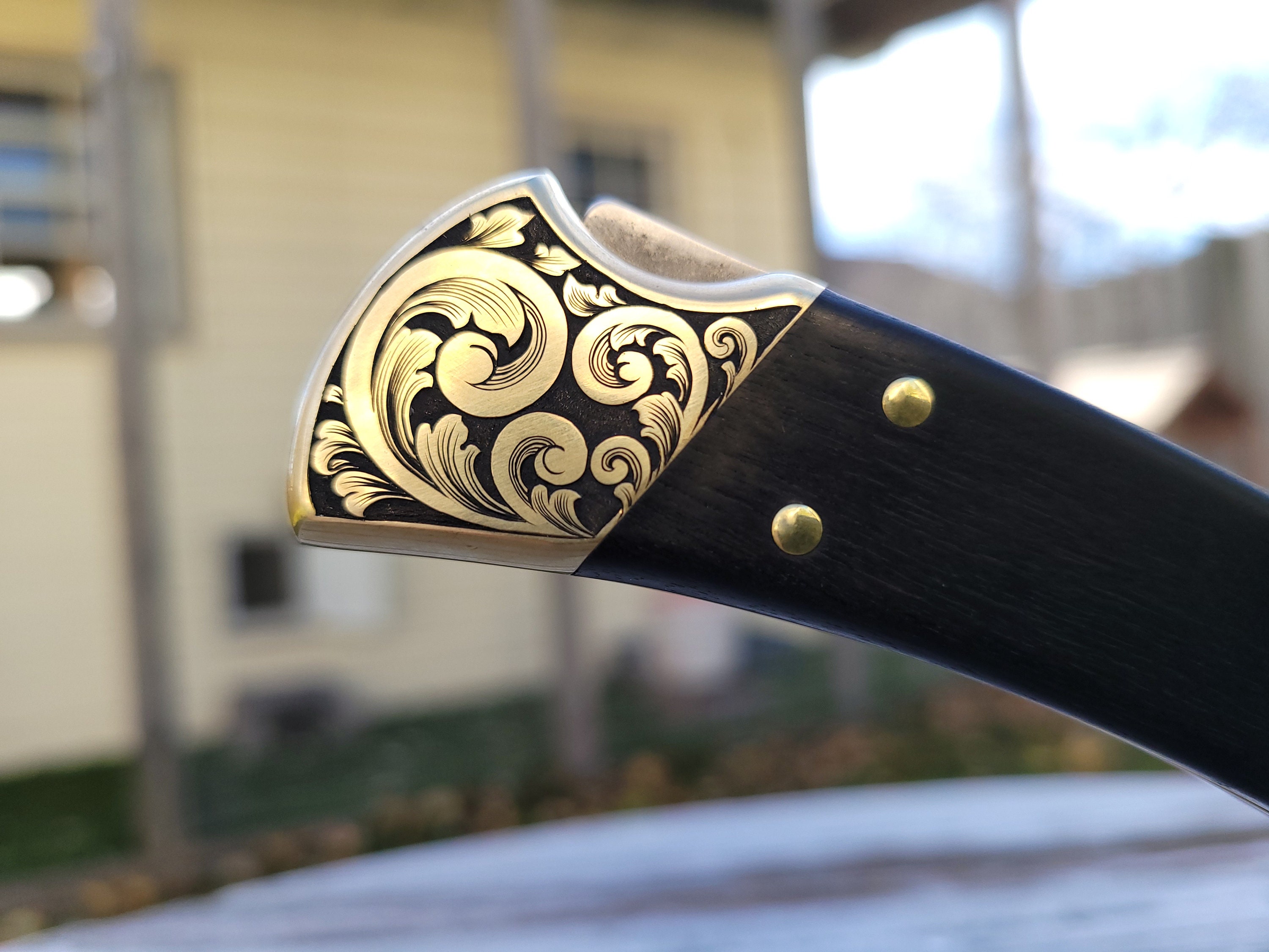 Buck 110 Folder Hand Engraved Single Edition fox - Etsy