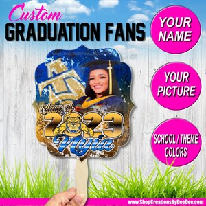 Grad Fans, Graduate Fans, Graduation Fans, Class of 2023, 2023 Grad ...