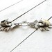 Pair of Oak Leaf Cloak Clasp | Set of 2, "terebinth" Silver & Bronze ...