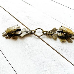 NEW Bronze Oak Leaf Cloak Clasp "terebinth" | Renaissance Fair Outfit ...