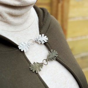 NEW Bronze Oak Leaf Cloak Clasp "terebinth" | Renaissance Fair Outfit ...