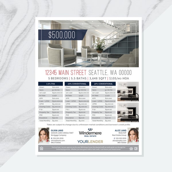 Mortgage Flyer - Etsy