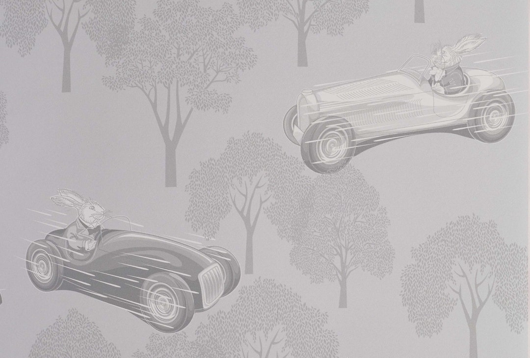 SPEED Grey Wallpaper 10 Meter Roll - Etsy