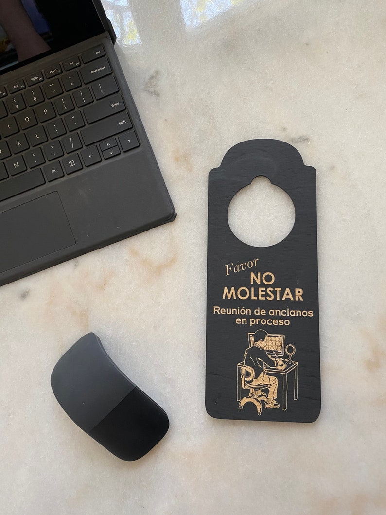 Door Hanger for Elders English and Spanish | Etsy