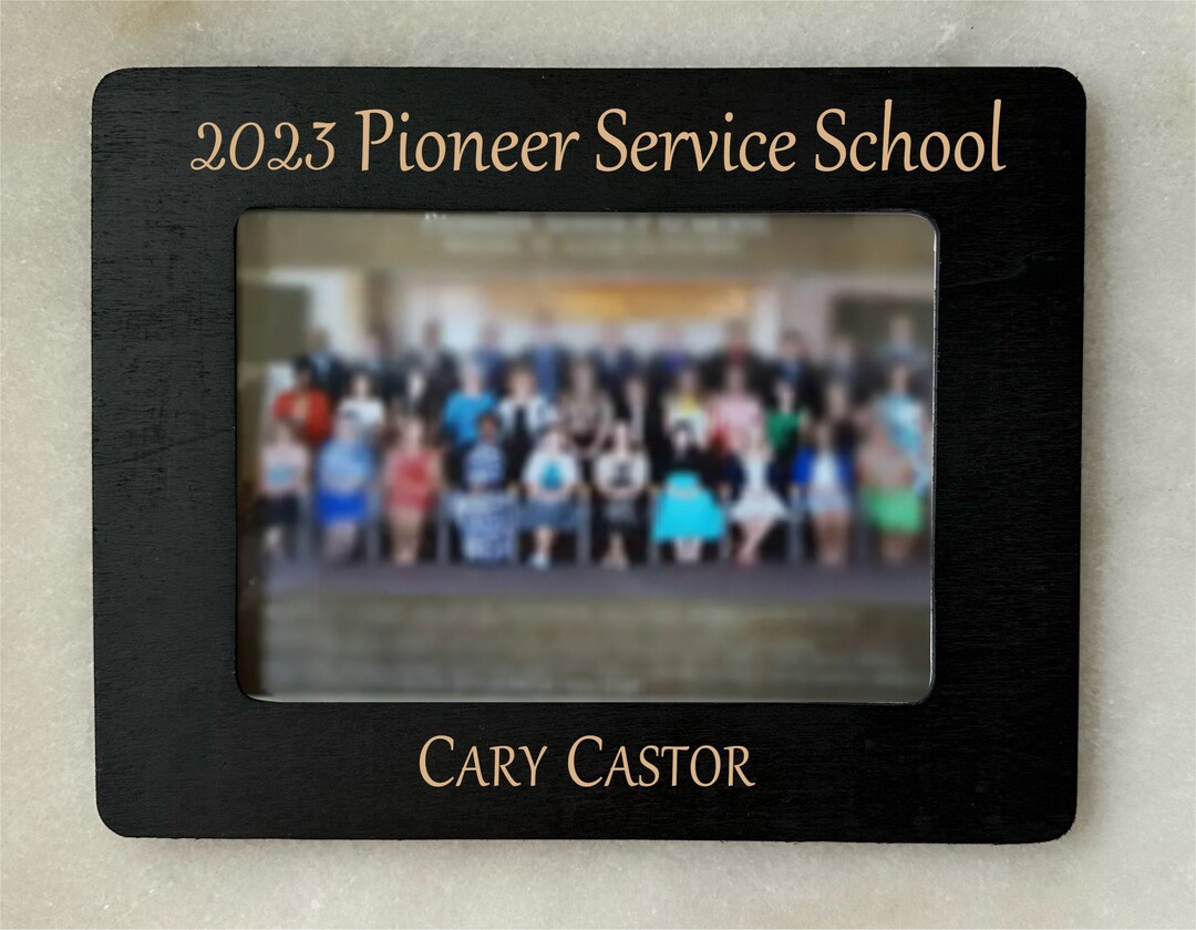 Frames for Pioneer School 5x7 Wood Frame - Etsy