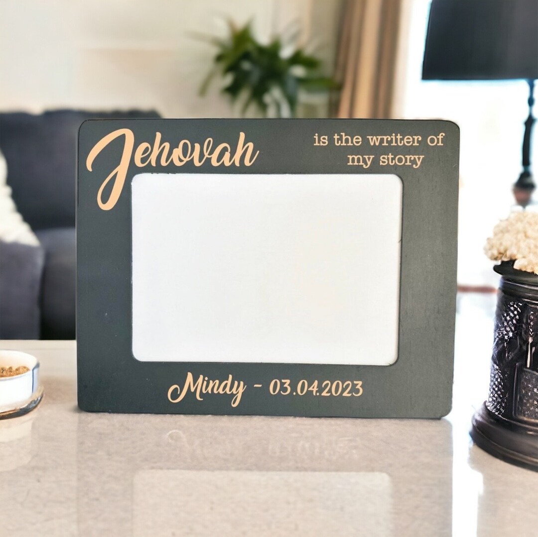 Special Frames for Baptism 5x7 Wood Frame - Etsy