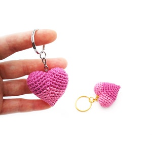 Heart Keychains Set for Couple in Love. Key Accessories. Love Gift for ...