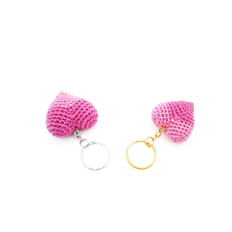 Heart Keychains Set for Couple in Love. Key Accessories. Love Gift for ...