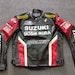 SUZUKI Leather/textile Jacket, Motorcycle Riding Suit, Racing Rider ...