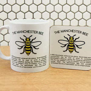 History of the Manchester Worker Bee Mug - Produced in UK - Manc and ...
