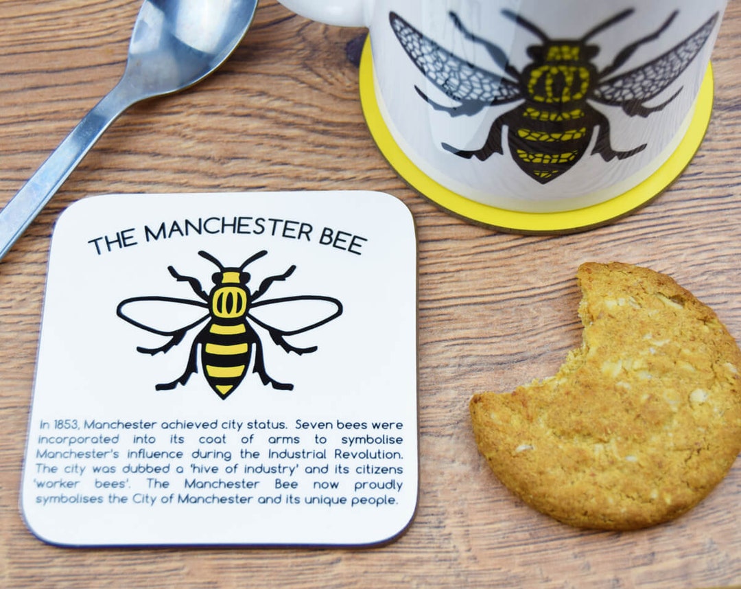 History of the Manchester Worker Bee Coaster - Produced in UK - Manc ...