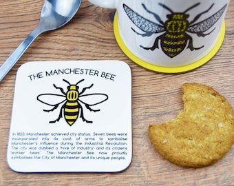 History of the Manchester Worker Bee Mug Produced in UK | Etsy UK