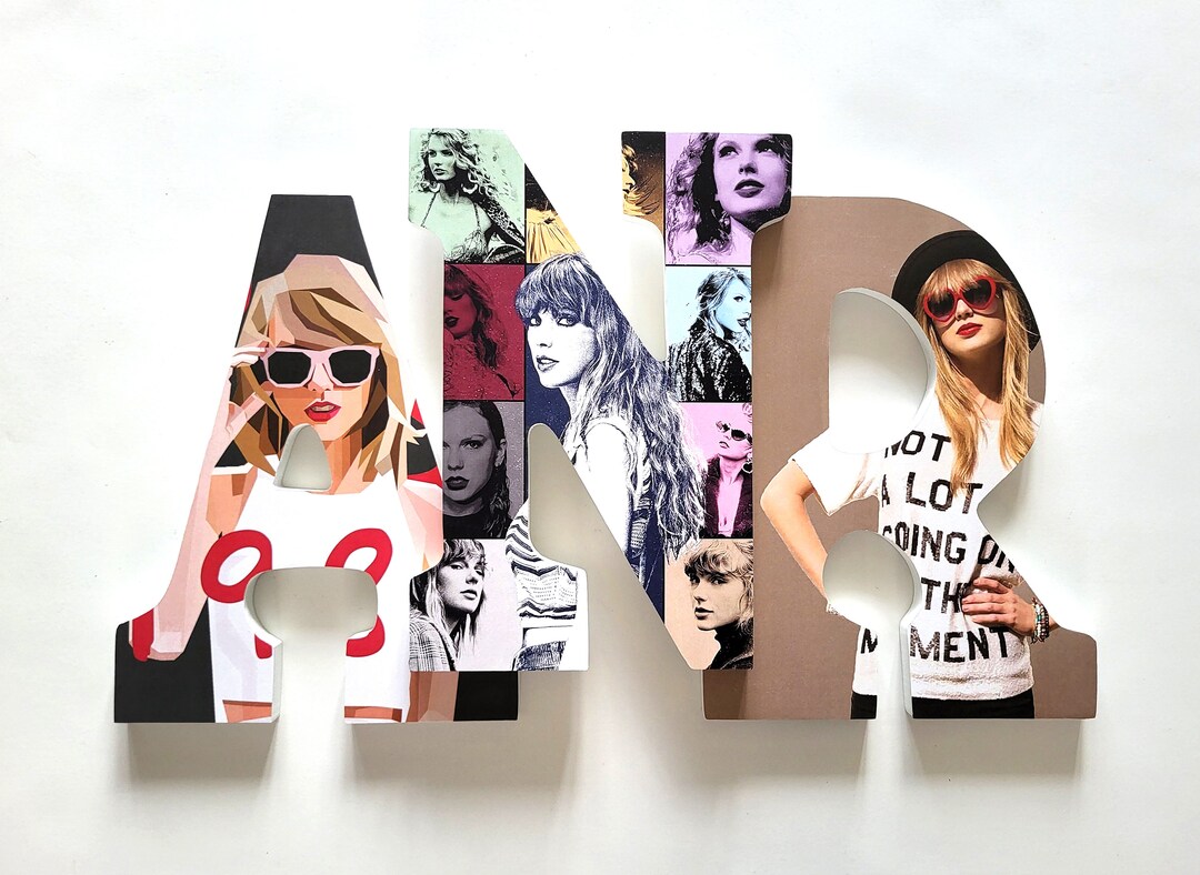 Taylor Swift Wooden Letters, Eras Tour Letters, Swiftie Letter for Door ...