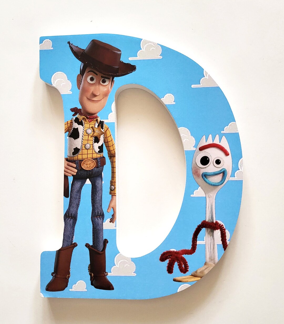 Toy Story Wooden Letters, Custom, Kid Bedroom, Nursery Letters ...