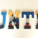 Thomas the Tank Engine Wooden Letters, Custom, Train Letters, Boy Girl ...