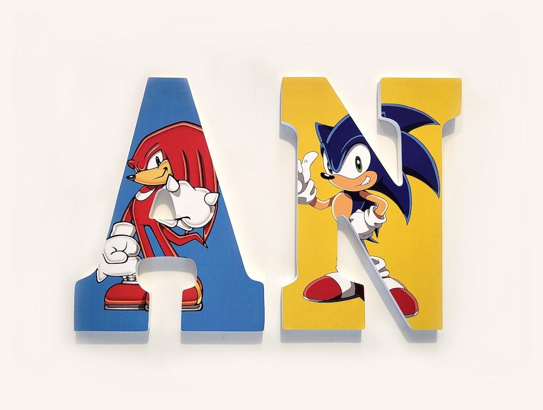 Mickey Mouse, Superhero, Sonic Letters, Custom Wooden Letters, Kid ...