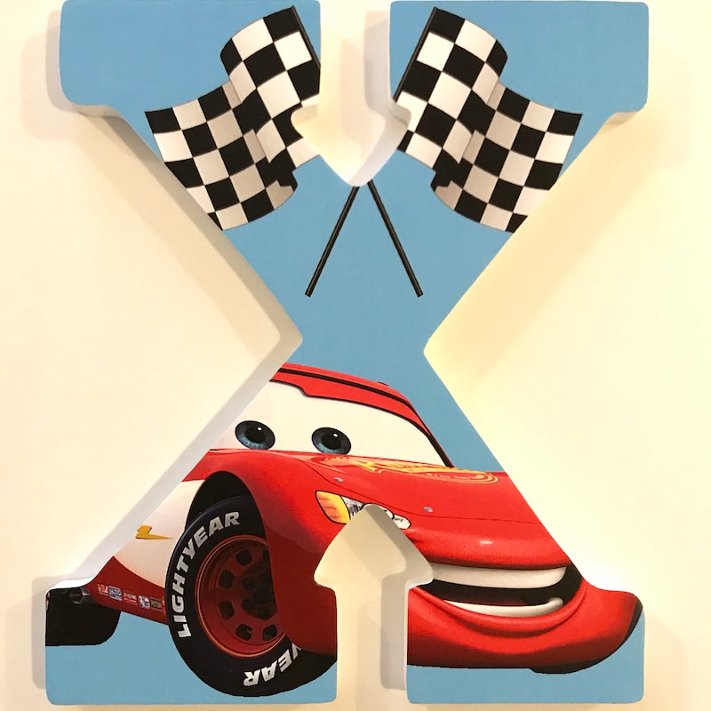 Cars Letters - Etsy