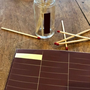 Match Strike Paper 8.5" X 11" Scored Sheet (2" X .5" Adhesive Strips ...