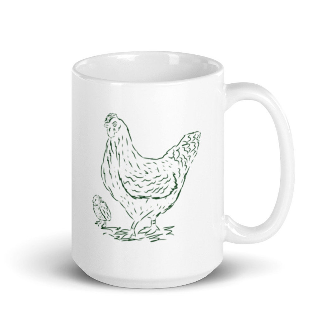 Hen and Chick Mug - Etsy