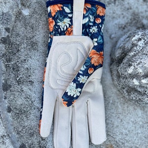 Women's Floral Gardening and Project Gloves "the Olivia" - Etsy