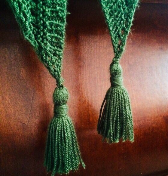 PATTERN KNITTING - Crunchy Leaves Shawl Top Down Garter Tab Shawl ...