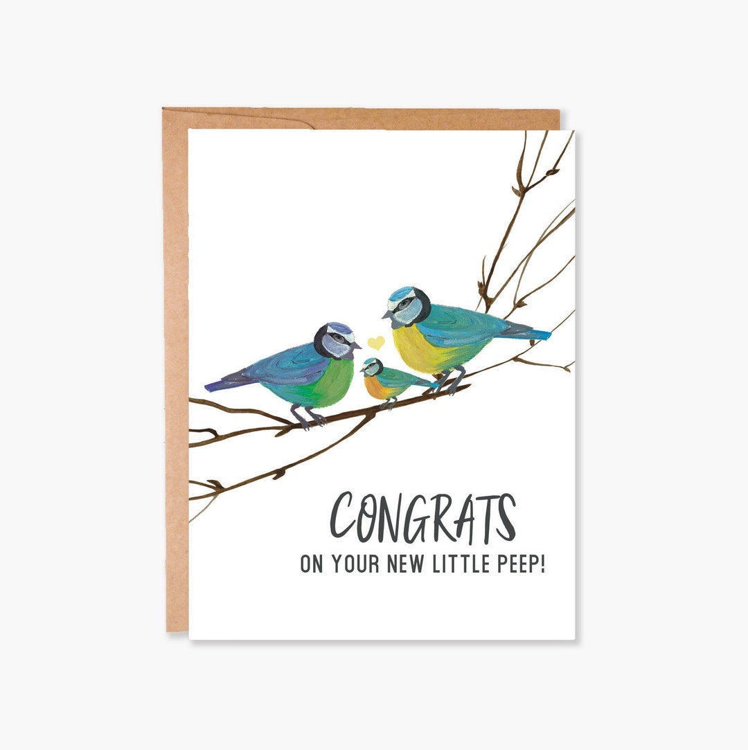 New Baby Card New Parents Card for Baby Funny Baby Shower - Etsy