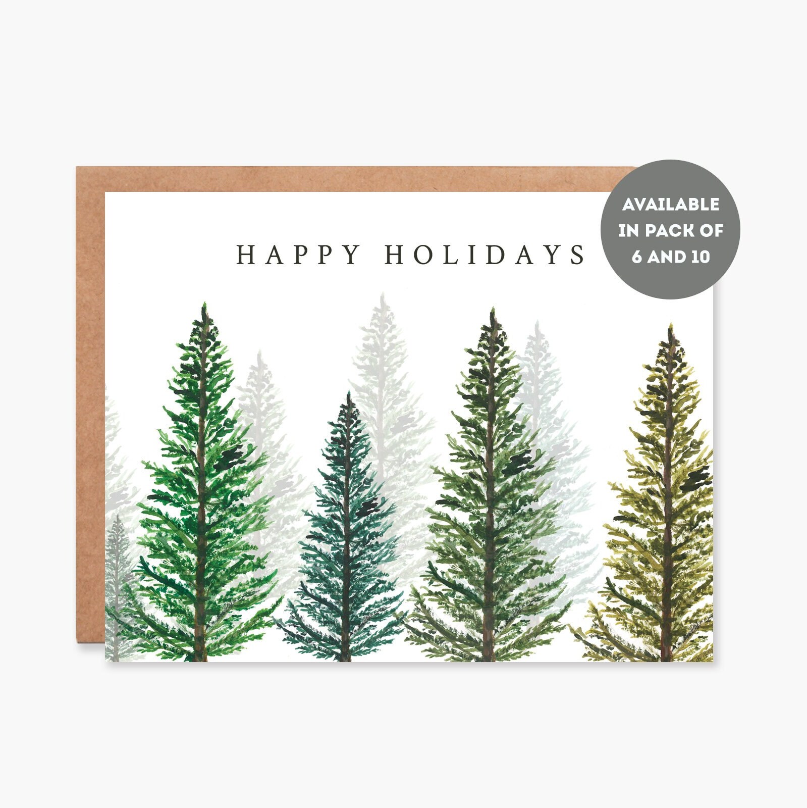 Holiday Cards Holiday Cards Pack Pack of Holiday Cards - Etsy Canada