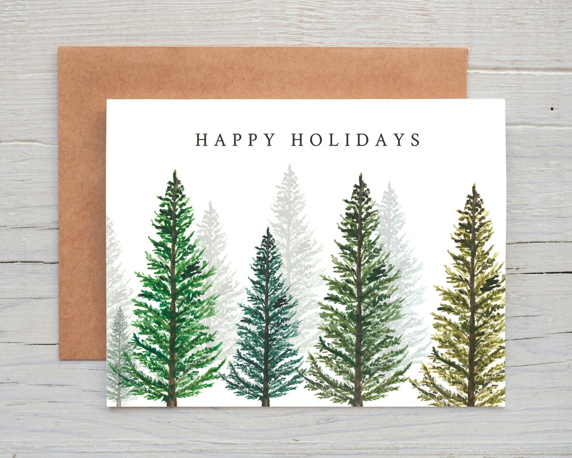 Holiday Cards Holiday Cards Pack Pack of Holiday Cards - Etsy Canada