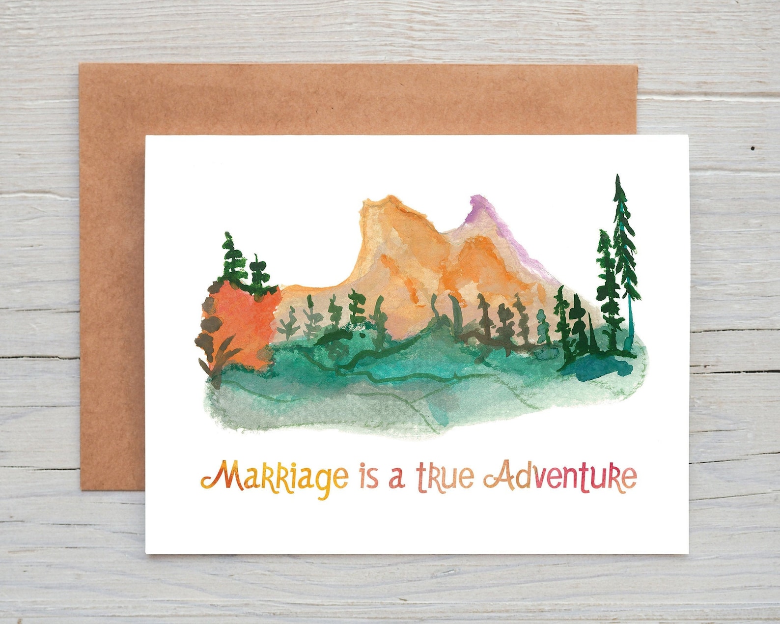 Wedding Congratulations Card, Wedding Congrats, Newlyweds Card ...