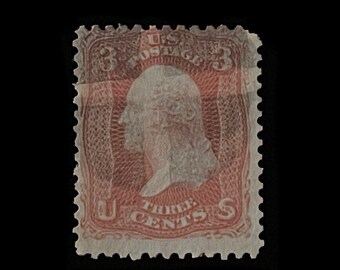 Washington 3 Cent Stamp - Etsy